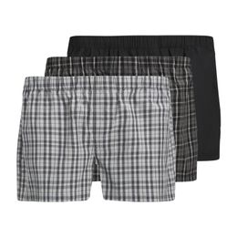 Jack & Jones JACMILANO WOVEN BOXERS 3 PACK Herren Web-Boxershorts