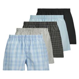 Jack & Jones JACMILANO WOVEN BOXERS 5 PACK Herren Web-Boxershorts