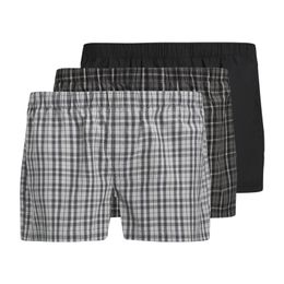 Jack & Jones JACMILANO WOVEN BOXERS 3 PACK Herren Web-Boxershorts