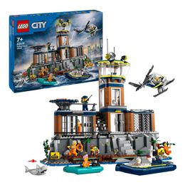 Lego&reg; Polizeistation auf der Gef&auml;ngnisinsel