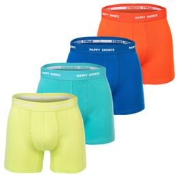 Happy Shorts 4-Pack MEN Herren Boxershort Mehrfarbig