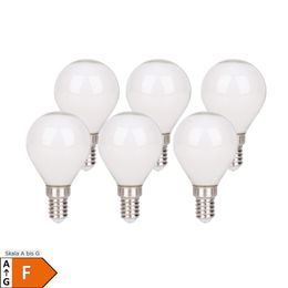 N&auml;ve N&auml;ve 6er-Set LED Leuchtmittel "DAFFY" H: 7,7cm warmwei&szlig;