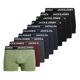 Jack & Jones JACTIMOTHY SOLID TRUNKS 10 PACK Herren Boxershort