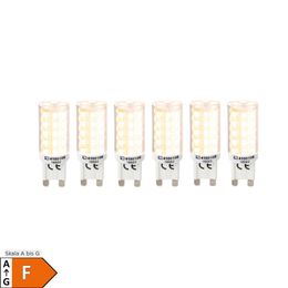 N&auml;ve N&auml;ve 6er-Set LED Leuchtmittel "DENNY" G9 / 3,5 W