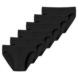 uncover by Schiesser UNCOVER Cotton 6PACK Supermini Herren Slip