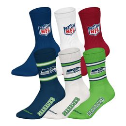 NFL 6Pack Crew Socks Unisex Socken