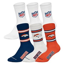NFL 6Pack Crew Socks Unisex Socken