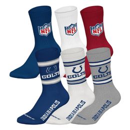 NFL 6Pack Crew Socks Unisex Socken