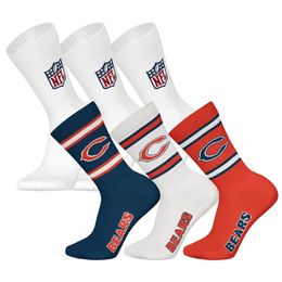 NFL 6Pack Crew Socks Unisex Socken