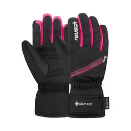 Skihandschuhe Reusch "Tommy GORE-TEX Junior", M&auml;dchen, Gr. 3,5, pink, schwarz, 95% Polyester, 5% Polyurethan, mehrfarbig, Handschuhe, aus funktionalem Materialmix