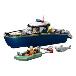 Lego&reg; Verfolgungsjagd im Polizeiboot