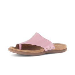 Zehentrenner Gabor "Zehentrenner", Damen, Gr. 36, rosa, Schuhe Zehentrenner