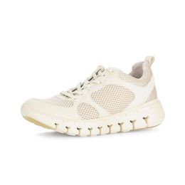 Sneaker Gabor "Sneaker low", Damen, Gr. 37,5, gelb, Schuhe Sneaker