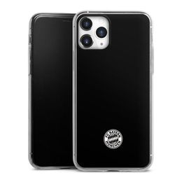 DeinDesign iPhone 11 Pro Handy Slim Case Silikon Handyh&uuml;lle transparent H&uuml;lle extra d&uuml;nn Official Licensed Product Fcb Fc Bayern M&uuml;nchen Silikon Slim Case