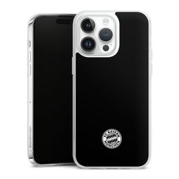 DeinDesign iPhone 14 Pro Max Handy Silikon H&uuml;lle Case transparent Handyh&uuml;lle Official Licensed Product Fcb Fc Bayern M&uuml;nchen Silikon Case