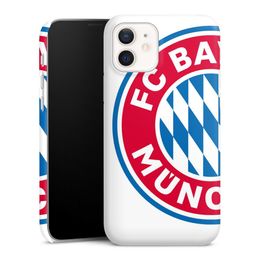 DeinDesign iPhone 12 Handy Premium Case Smartphone Handyh&uuml;lle Schutzh&uuml;lle matt Logo Fc Bayern M&uuml;nchen Fcb Premium Case
