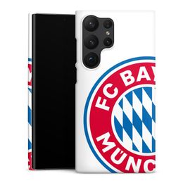 DeinDesign Galaxy S23 Ultra Handy Premium Case Smartphone Handyh&uuml;lle Schutzh&uuml;lle gl&auml;nzend Logo Fc Bayern M&uuml;nchen Fcb Premium Case