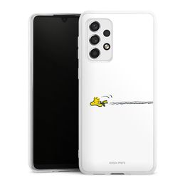DeinDesign Galaxy A33 5G Handy Silikon H&uuml;lle Case transparent Handyh&uuml;lle Peanuts Children Official Licensed Product Silikon Case