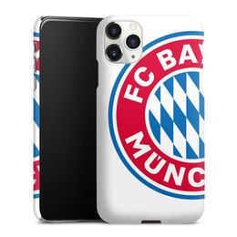 DeinDesign iPhone 11 Pro Max Handy Premium Case Smartphone Handyh&uuml;lle Schutzh&uuml;lle gl&auml;nzend Logo Fcb Fc Bayern M&uuml;nchen Premium Case