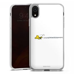 DeinDesign iPhone Xr Handy Silikon H&uuml;lle Case transparent Handyh&uuml;lle Peanuts Official Licensed Product Children Silikon Case