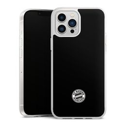 DeinDesign iPhone 13 Pro Max Handy Silikon H&uuml;lle Case transparent Handyh&uuml;lle Official Licensed Product Fcb Fc Bayern M&uuml;nchen Silikon Case