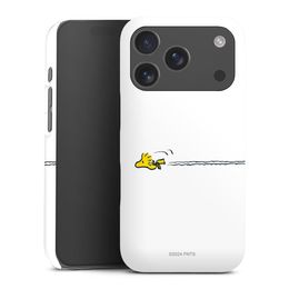 DeinDesign iPhone 17 Pro Handy Premium Case Smartphone Handyh&uuml;lle Schutzh&uuml;lle matt Peanuts Official Licensed Product Children Premium Case