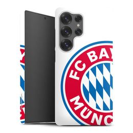 DeinDesign Galaxy S25 Ultra Handy Premium Case Smartphone Handyh&uuml;lle Schutzh&uuml;lle matt Logo Fc Bayern M&uuml;nchen Fcb Premium Case