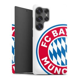 DeinDesign Galaxy S25 Ultra Handy Premium Case Smartphone Handyh&uuml;lle Schutzh&uuml;lle gl&auml;nzend Logo Fc Bayern M&uuml;nchen Fcb Premium Case