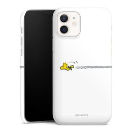 DeinDesign iPhone 12 Handy Premium Case Smartphone Handyh&uuml;lle Schutzh&uuml;lle gl&auml;nzend Peanuts Official Licensed Product Children Premium Case