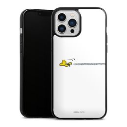 DeinDesign iPhone 13 Pro Max Handy Silikon H&uuml;lle Case schwarz Handyh&uuml;lle Peanuts Official Licensed Product Children