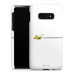 DeinDesign Galaxy S10e Handy Premium Case Smartphone Handyh&uuml;lle Schutzh&uuml;lle matt Peanuts Official Licensed Product Children Premium Case