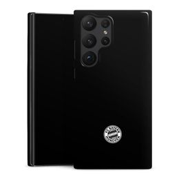 DeinDesign Galaxy S23 Ultra Handy Premium Case Smartphone Handyh&uuml;lle Schutzh&uuml;lle gl&auml;nzend Official Licensed Product Fcb Fc Bayern M&uuml;nchen Premium Case