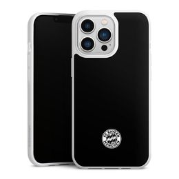 DeinDesign iPhone 13 Pro Handy Silikon H&uuml;lle Case wei&szlig; Handyh&uuml;lle Official Licensed Product Fcb Fc Bayern M&uuml;nchen Silikon Case