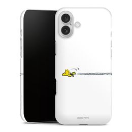 DeinDesign iPhone 16 Plus Handy Premium Case Smartphone Handyh&uuml;lle Schutzh&uuml;lle matt Peanuts Official Licensed Product Children Premium Case
