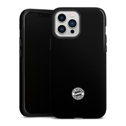 DeinDesign iPhone 13 Pro Max Handy Panzer Handyh&uuml;lle robuste Outdoor H&uuml;lle Schutzh&uuml;lle gl&auml;nzend Official Licensed Product Fcb Fc Bayern M&uuml;nchen Tough Case