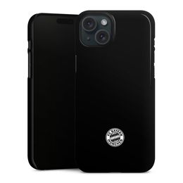 DeinDesign iPhone 15 Plus Handy Premium Case Smartphone Handyh&uuml;lle Schutzh&uuml;lle gl&auml;nzend Official Licensed Product Fcb Fc Bayern M&uuml;nchen Premium Case