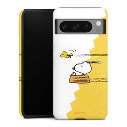 DeinDesign Google Pixel 8 Pro Handy Panzer Handyh&uuml;lle robuste Outdoor H&uuml;lle Schutzh&uuml;lle matt Snoopy Peanuts Children Tough Case