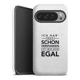 DeinDesign Google Pixel 10 Pro XL Handy Panzer Handyh&uuml;lle robuste Outdoor H&uuml;lle Schutzh&uuml;lle matt Spruch Sayings Statement Tough Case