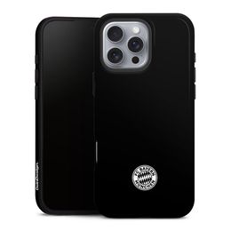 DeinDesign iPhone 16 Pro Max Handy Panzer Handyh&uuml;lle robuste Outdoor H&uuml;lle Schutzh&uuml;lle gl&auml;nzend Official Licensed Product Fcb Fc Bayern M&uuml;nchen Tough Case