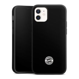 DeinDesign iPhone 12 mini Handy Premium Silikon H&uuml;lle Handyh&uuml;lle schwarz Case Official Licensed Product Fcb Fc Bayern M&uuml;nchen Silikon Premium Case