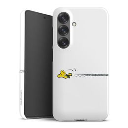DeinDesign Galaxy S25 Handy Premium Case Smartphone Handyh&uuml;lle Schutzh&uuml;lle gl&auml;nzend Peanuts Official Licensed Product Children Premium Case