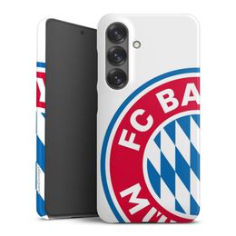 DeinDesign Galaxy S25 Handy Premium Case Smartphone Handyh&uuml;lle Schutzh&uuml;lle matt Logo Fc Bayern M&uuml;nchen Fcb Premium Case