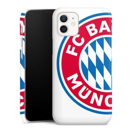 DeinDesign iPhone 12 mini Handy Premium Case Smartphone Handyh&uuml;lle Schutzh&uuml;lle gl&auml;nzend Logo Fc Bayern M&uuml;nchen Fcb Premium Case
