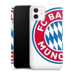 DeinDesign iPhone 12 Handy Premium Case Smartphone Handyh&uuml;lle Schutzh&uuml;lle gl&auml;nzend Logo Fc Bayern M&uuml;nchen Fcb Premium Case