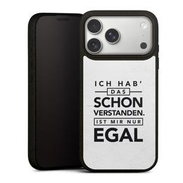 DeinDesign iPhone 17 Pro Max Handy PLA Handyh&uuml;lle Handyh&uuml;lle aus nachwachsenden Rohstoffen Organic Case Spruch Sayings Statement Organic Case