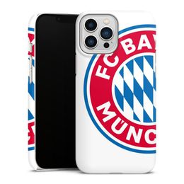 DeinDesign iPhone 13 Pro Max Handy Premium Case Smartphone Handyh&uuml;lle Schutzh&uuml;lle matt Logo Fc Bayern M&uuml;nchen Fcb Premium Case