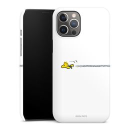 DeinDesign iPhone 12 Pro Max Handy Premium Case Smartphone Handyh&uuml;lle Schutzh&uuml;lle matt Peanuts Official Licensed Product Children Premium Case