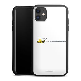 DeinDesign iPhone 11 Handy Premium Silikon H&uuml;lle Handyh&uuml;lle schwarz Case Children Official Licensed Product Peanuts Silikon Premium Case