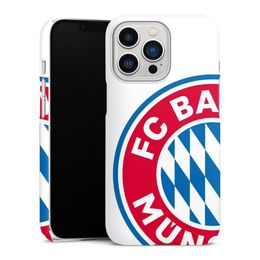 DeinDesign iPhone 13 Pro Handy Premium Case Smartphone Handyh&uuml;lle Schutzh&uuml;lle matt Logo Fc Bayern M&uuml;nchen Fcb Premium Case
