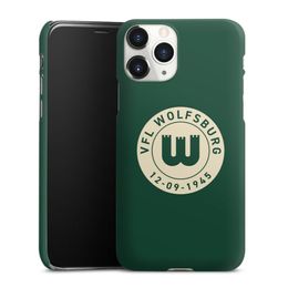 DeinDesign iPhone 11 Pro Handy Premium Case Smartphone Handyh&uuml;lle Schutzh&uuml;lle matt Vfl Wolfsburg Official Licensed Product 80 Jahre Premium Case